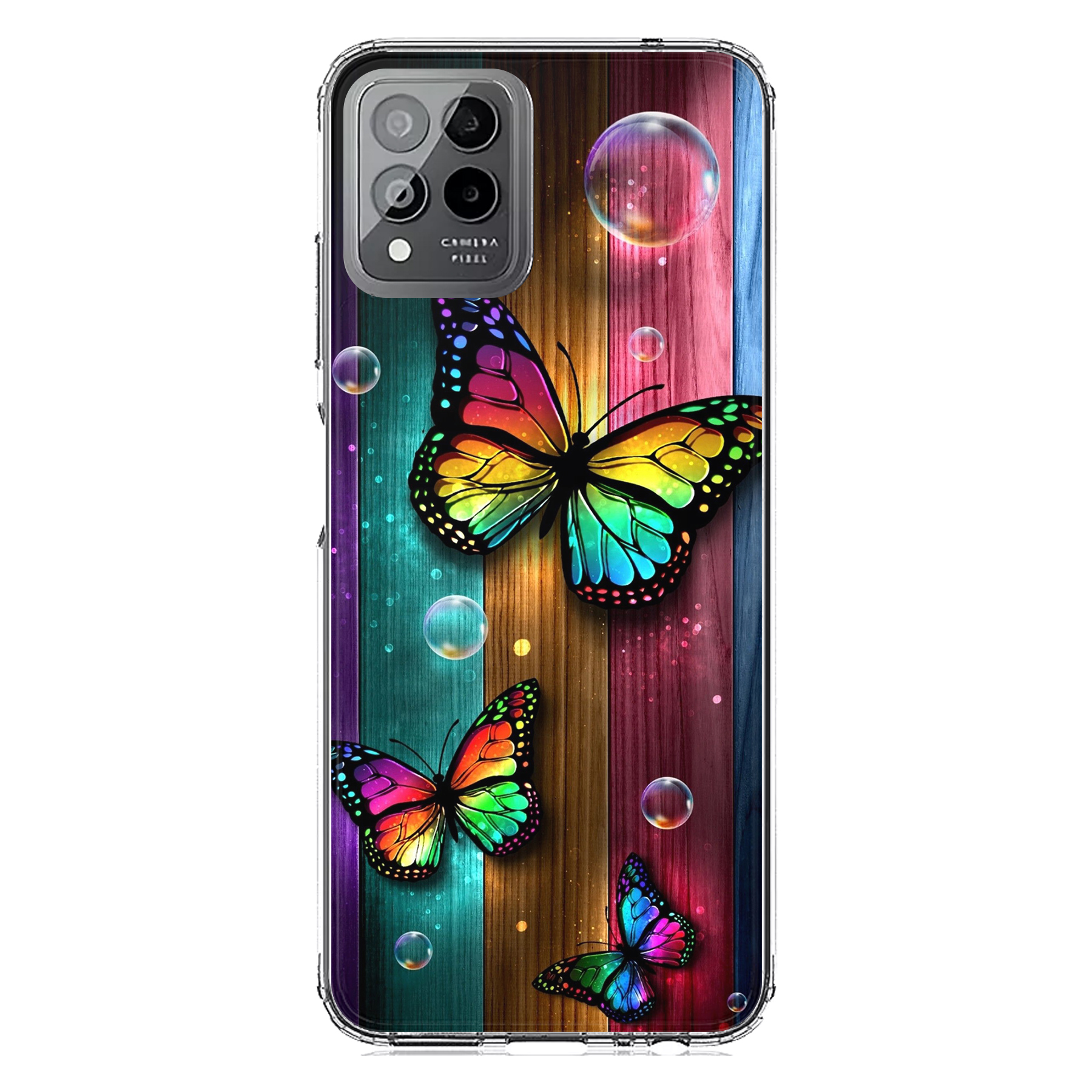 ShockProof TPU Phone Case+Glass For T-Mobile Revvl 6 Pro 5g/6 5g/V/V+ ...